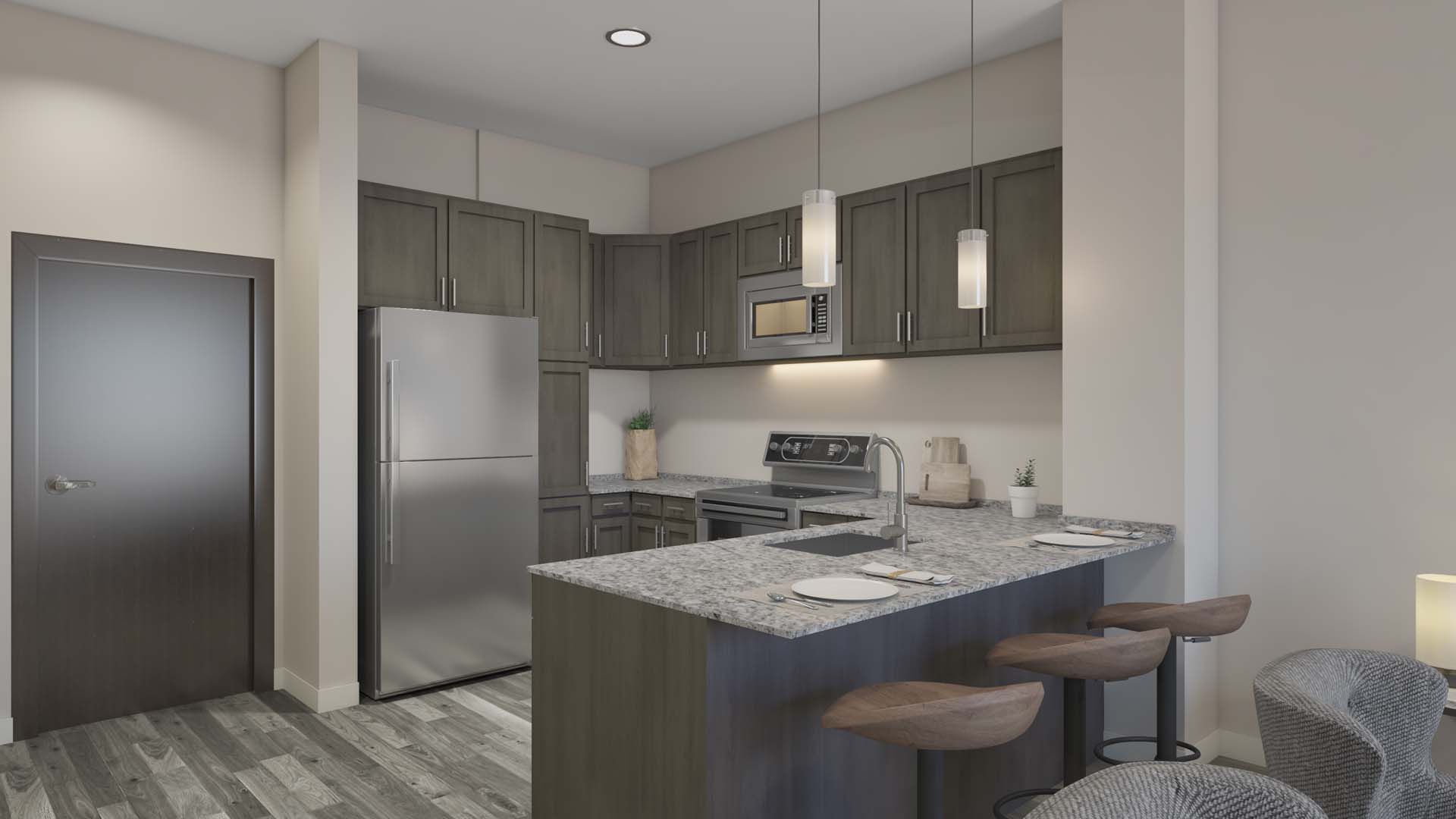 Luxury Studio Apartments in Fridley, MN | Live at Altair